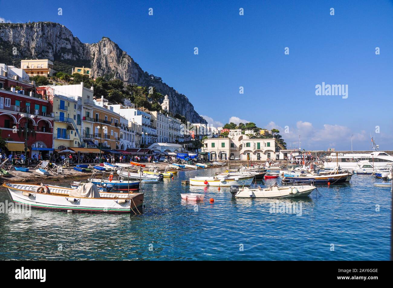 Capri and the Amalfi Coast Stock Photo - Alamy