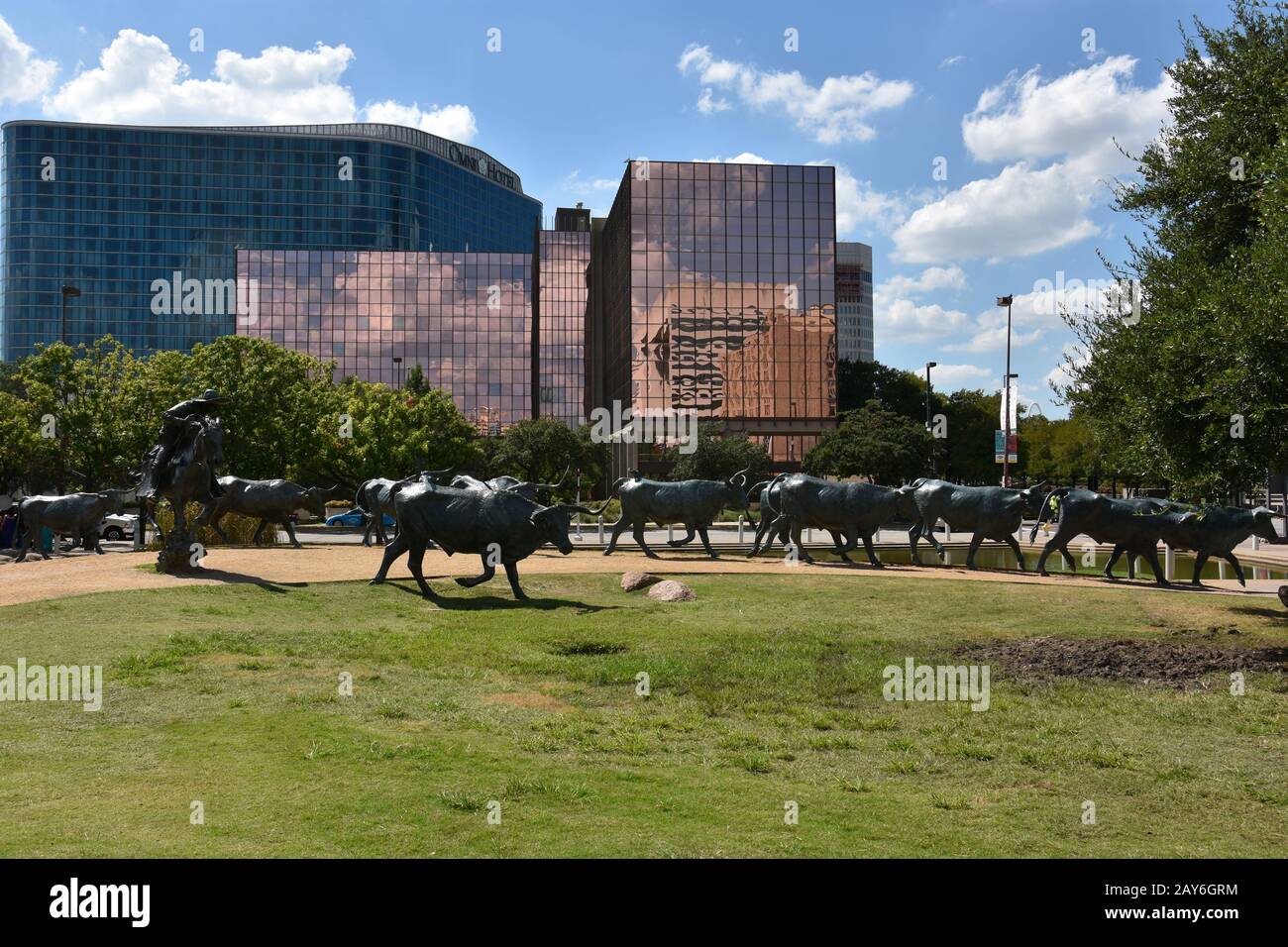Cattle drive art hi-res stock photography and images - Alamy