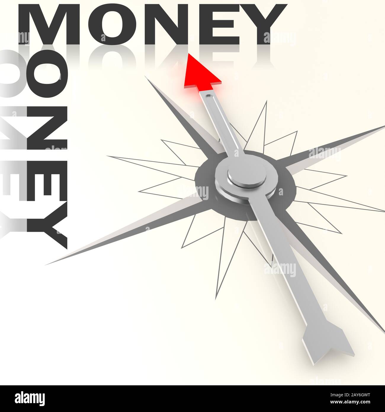 Money compass hi-res stock photography and images - Alamy