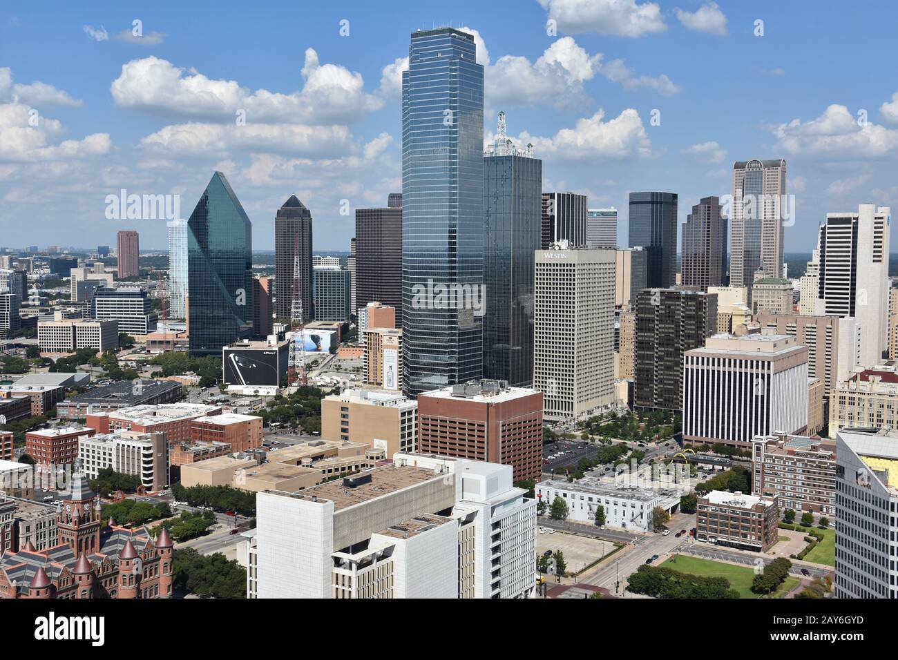 Dallas aerial hi-res stock photography and images - Alamy