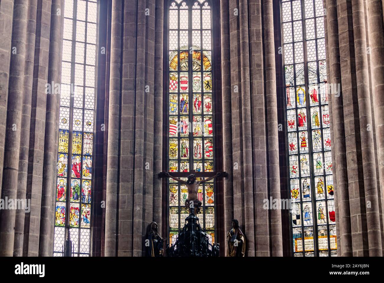 Renaissance german stained glass hi-res stock photography and images ...