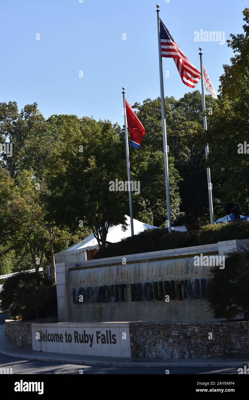 Ruby Falls in Chattanooga, Tennessee Stock Photo - Alamy