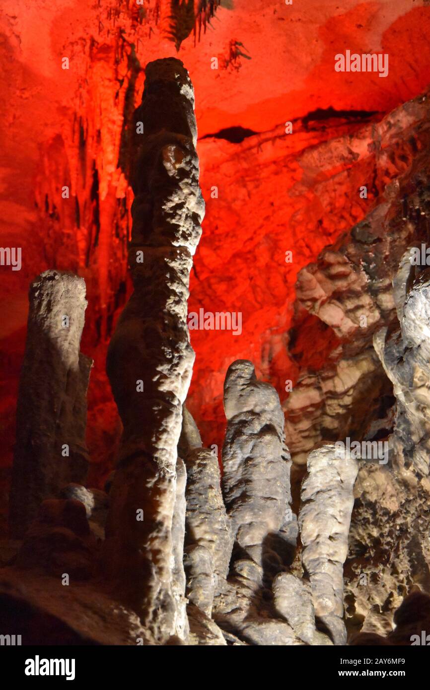 Ruby Falls in Chattanooga, Tennessee Stock Photo - Alamy