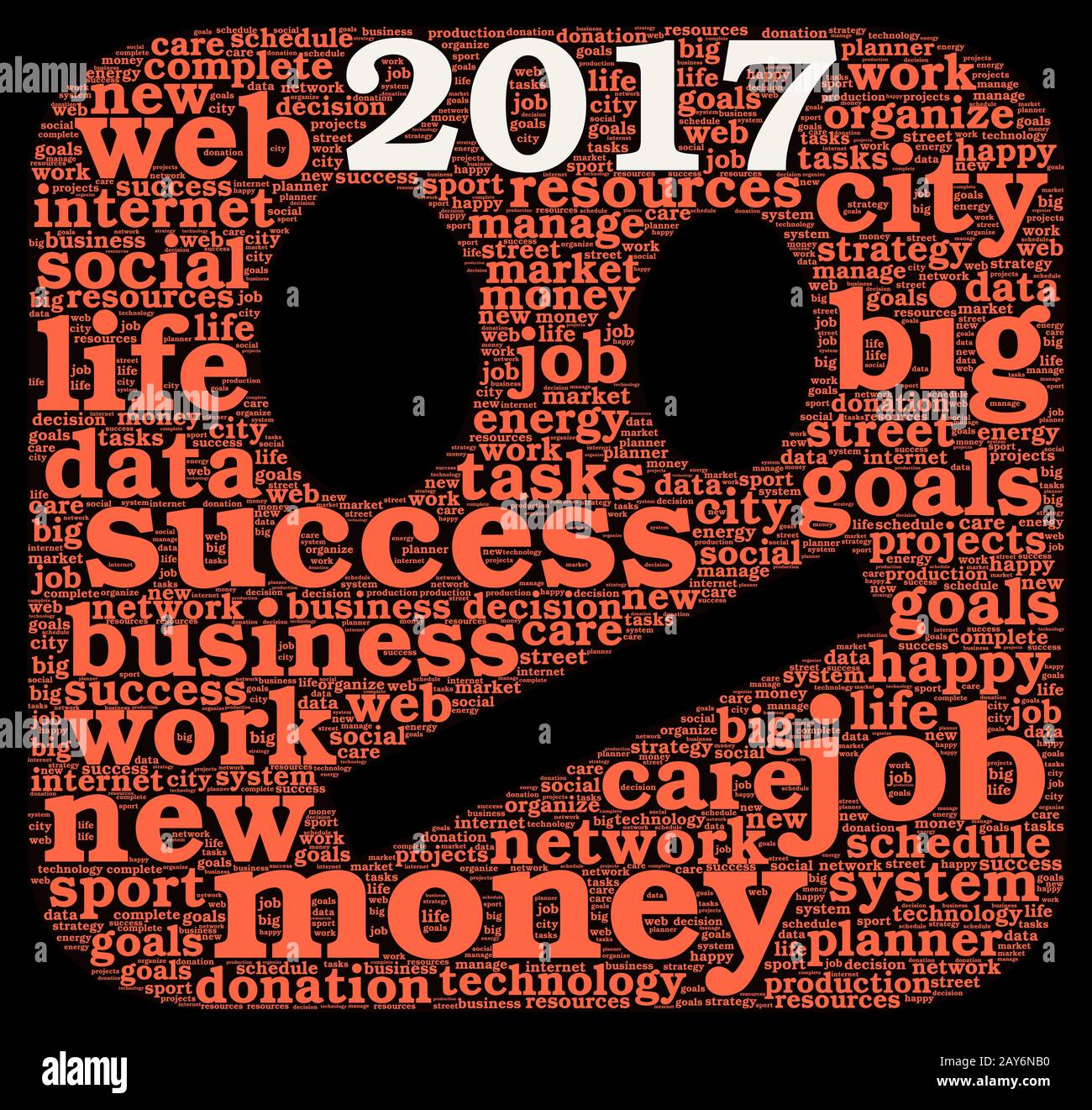 Business 2017 word cloud concept Stock Photo - Alamy