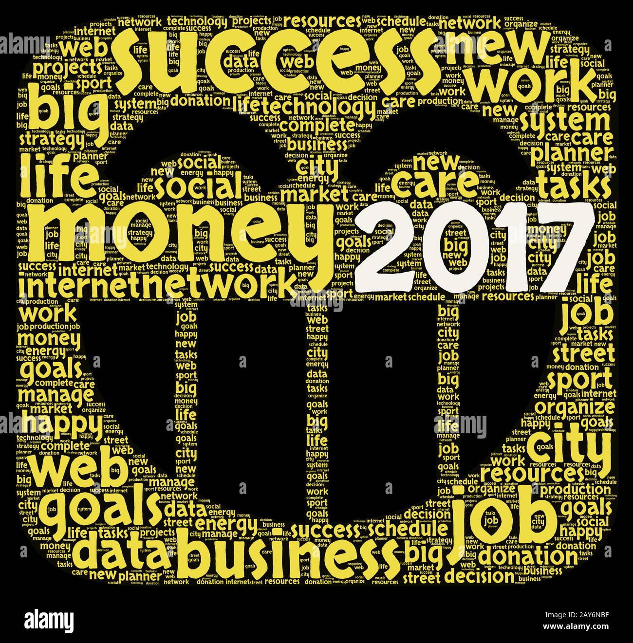 Business 2017 word cloud concept Stock Photo - Alamy
