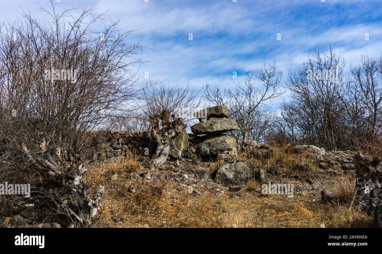 Ruins of ancient town of Samshvilde in Shida Kartli region, famous ...