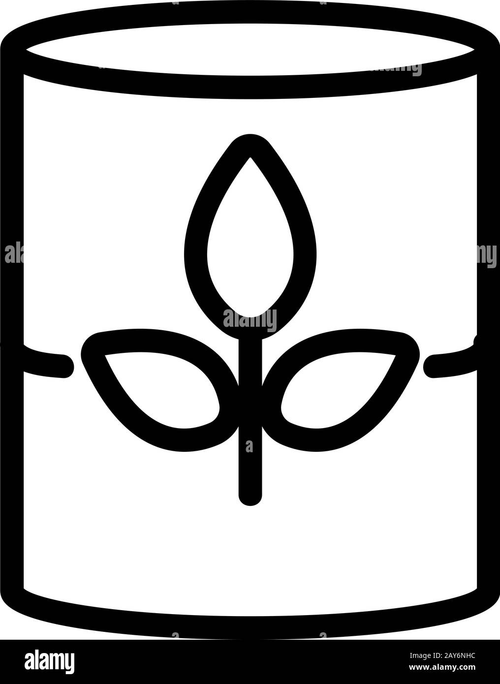 biofuel Icon vector. Isolated contour symbol illustration Stock Vector ...