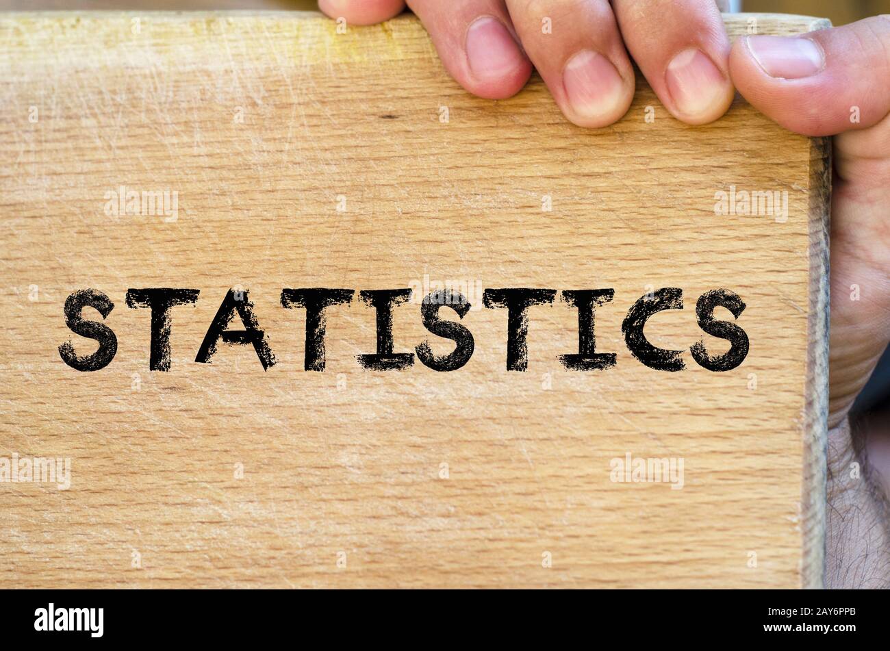 Statistics text concept Stock Photo - Alamy