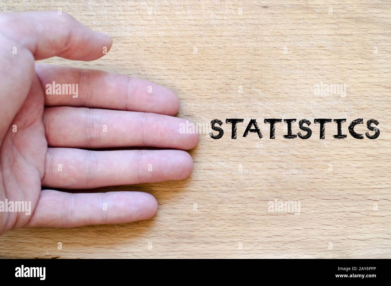 Statistics text concept Stock Photo - Alamy