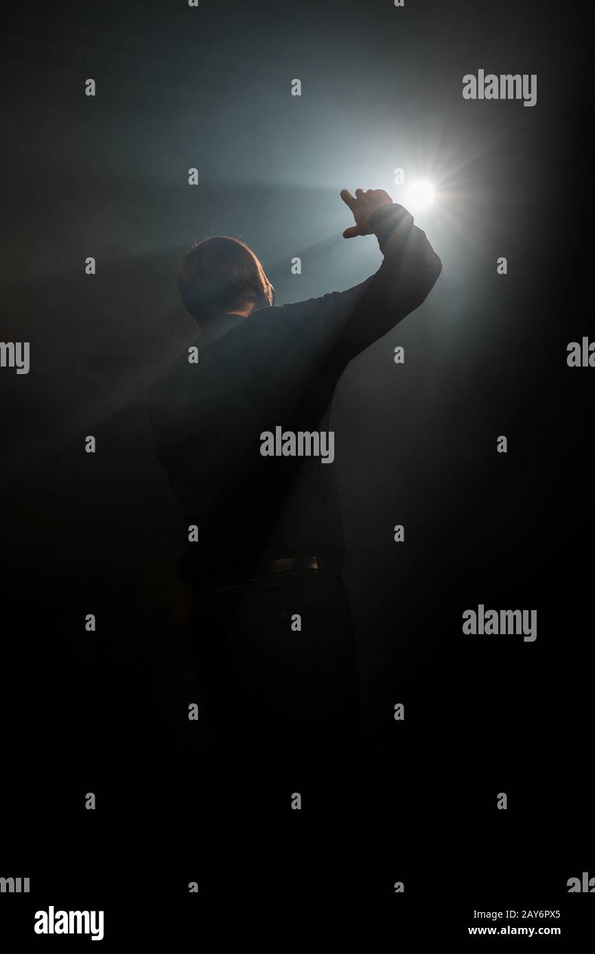 Back of stage hi-res stock photography and images - Alamy