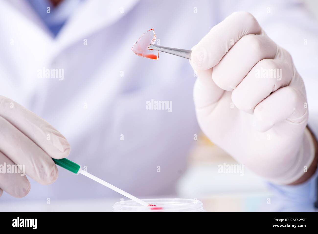 Blood testing in the lab Stock Photo - Alamy