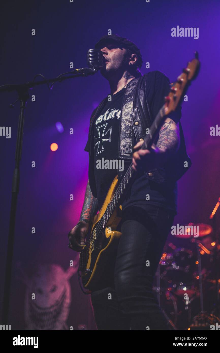 Danny McCormack bassist from the wildhearts live at o2 riz manchester ...