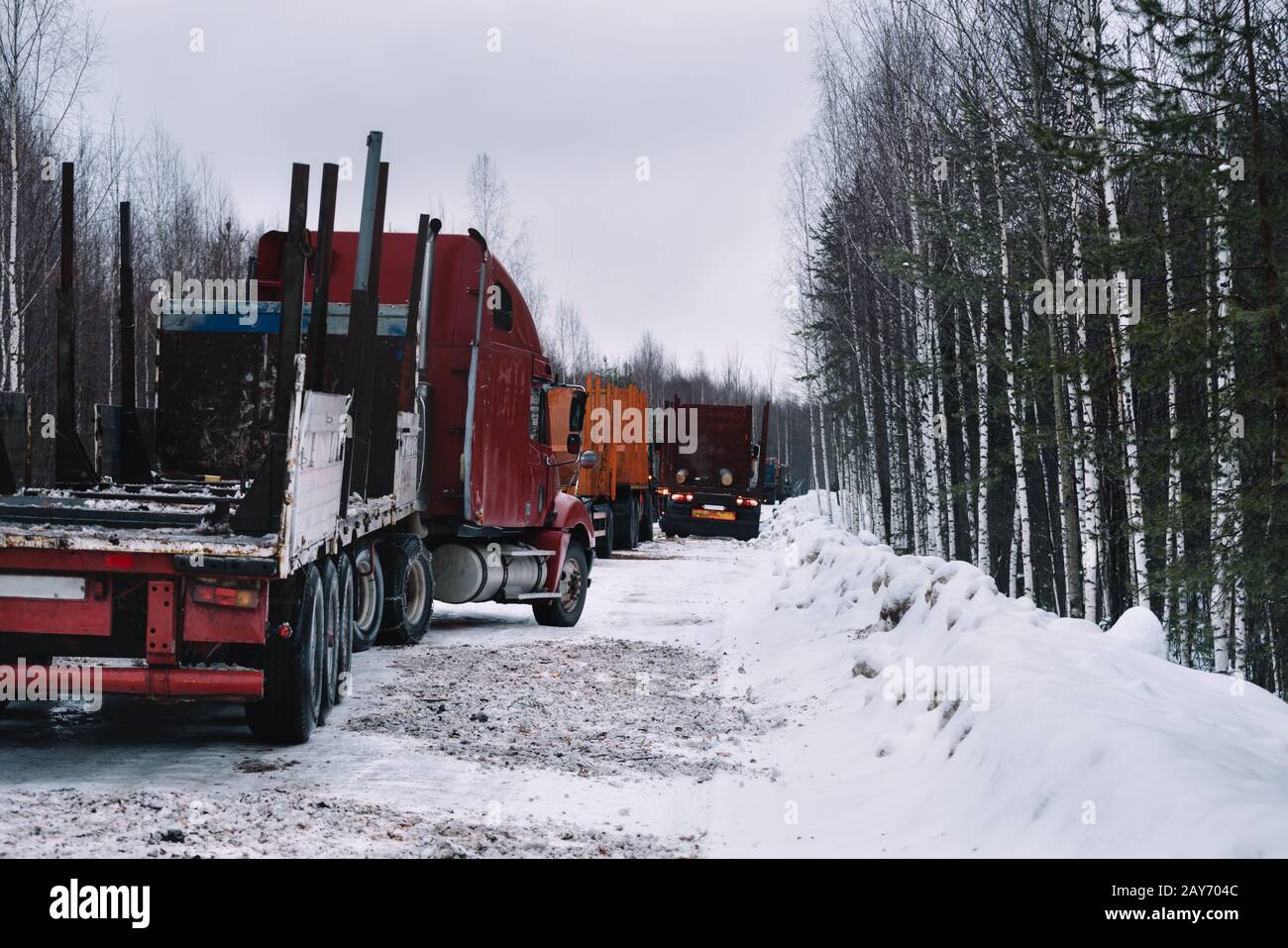 Long vehicles hi-res stock photography and images - Alamy