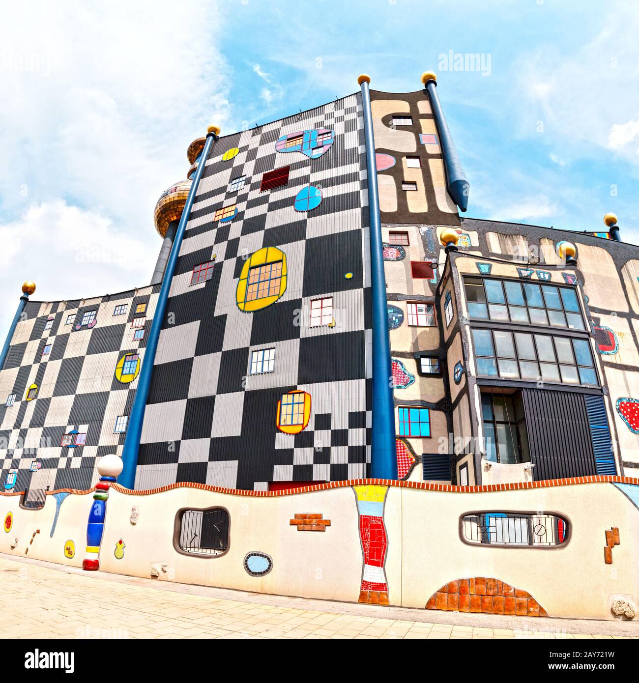 Hundertwasser architecture hi-res stock photography and images - Alamy