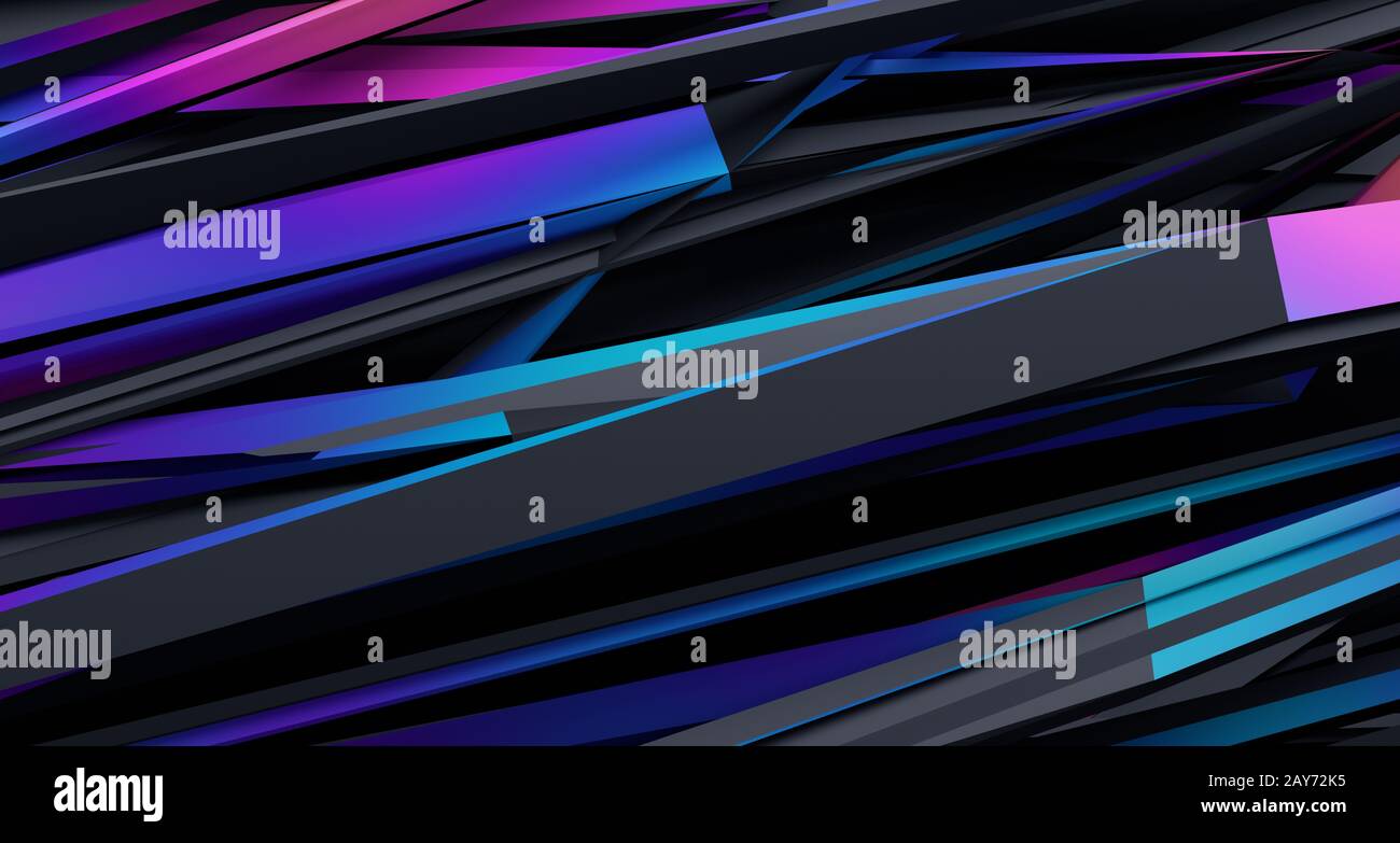 Abstract 3d rendered illustration, modern background design Stock Photo ...