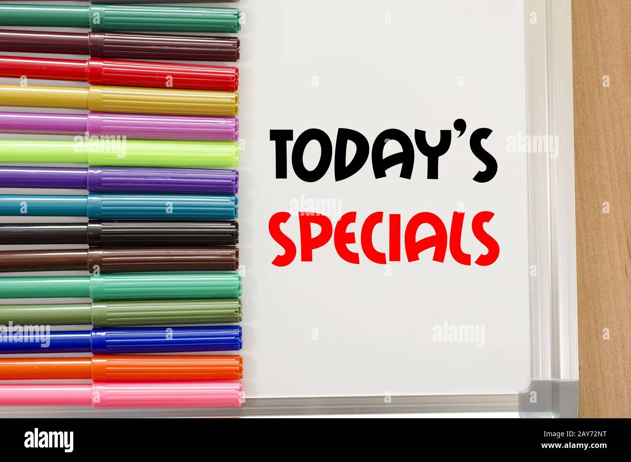 Daily lunch specials hi-res stock photography and images - Alamy