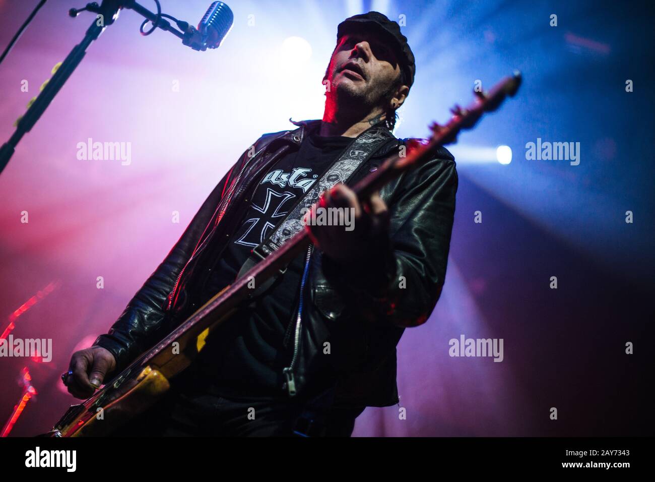 Danny McCormack bassist from the wildhearts live at o2 riz manchester ...