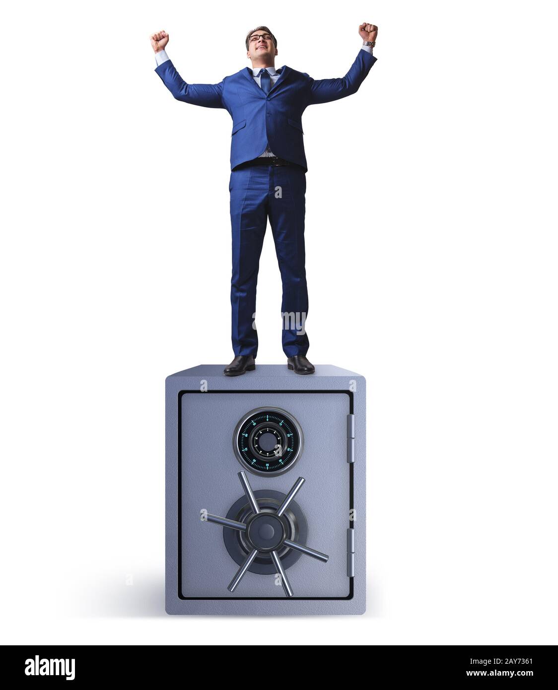 Businessman saving money concept hand Cut Out Stock Images & Pictures ...