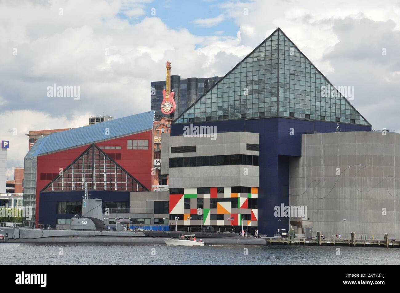 The National Aquarium at the Inner Harbor in Baltimore, Maryland Stock ...