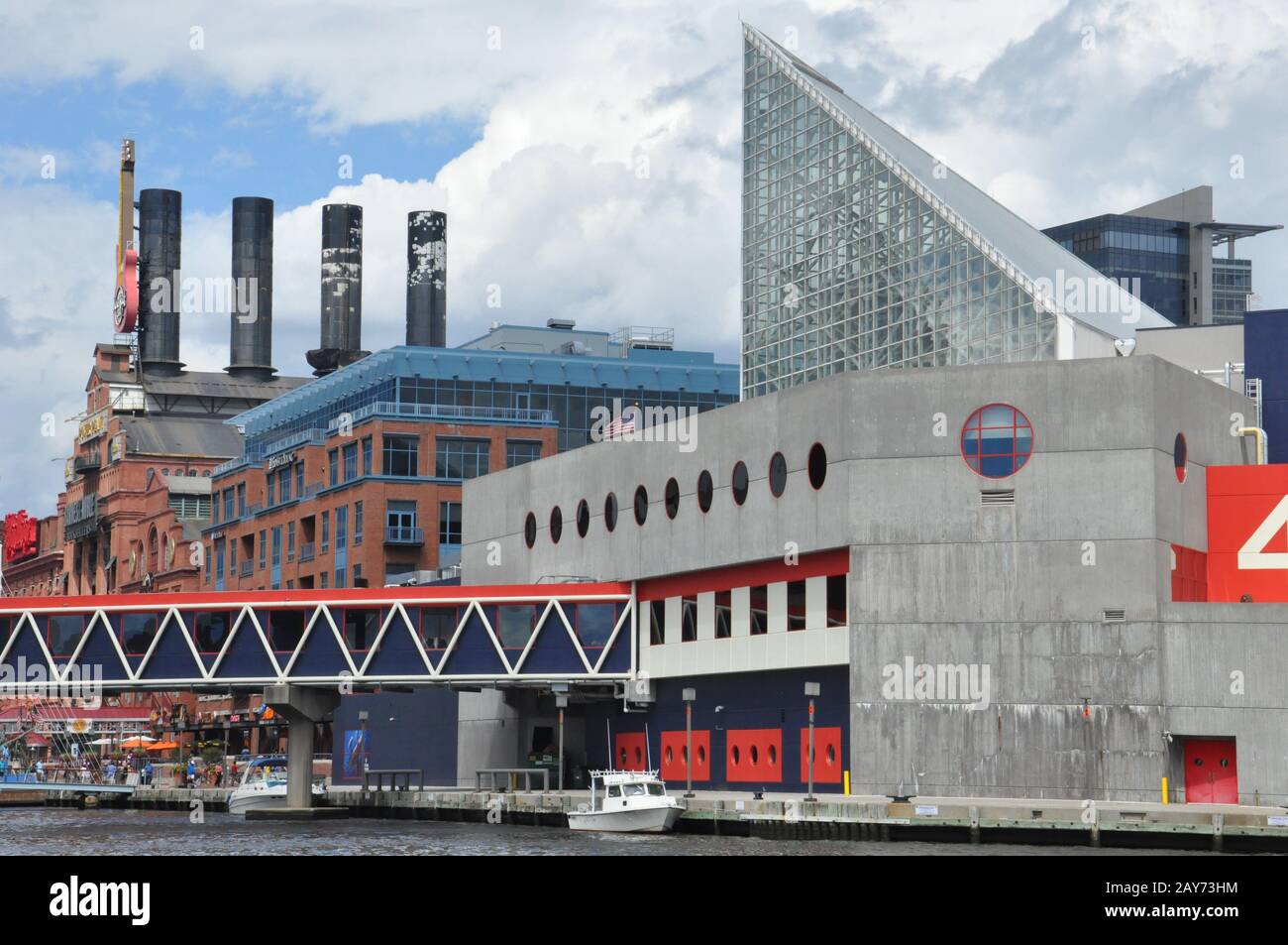 The National Aquarium at the Inner Harbor in Baltimore, Maryland Stock ...
