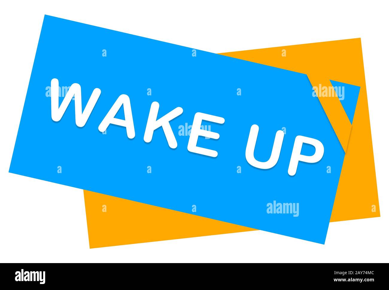 Word wake up hi-res stock photography and images - Alamy