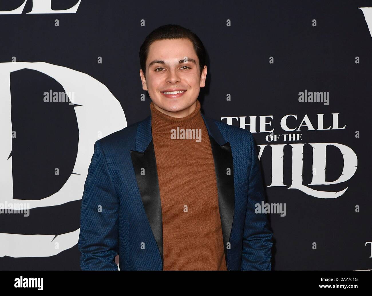 Los Angeles, USA. 13th Feb, 2020. Jake T. Austin. “The Call of the Wild ...