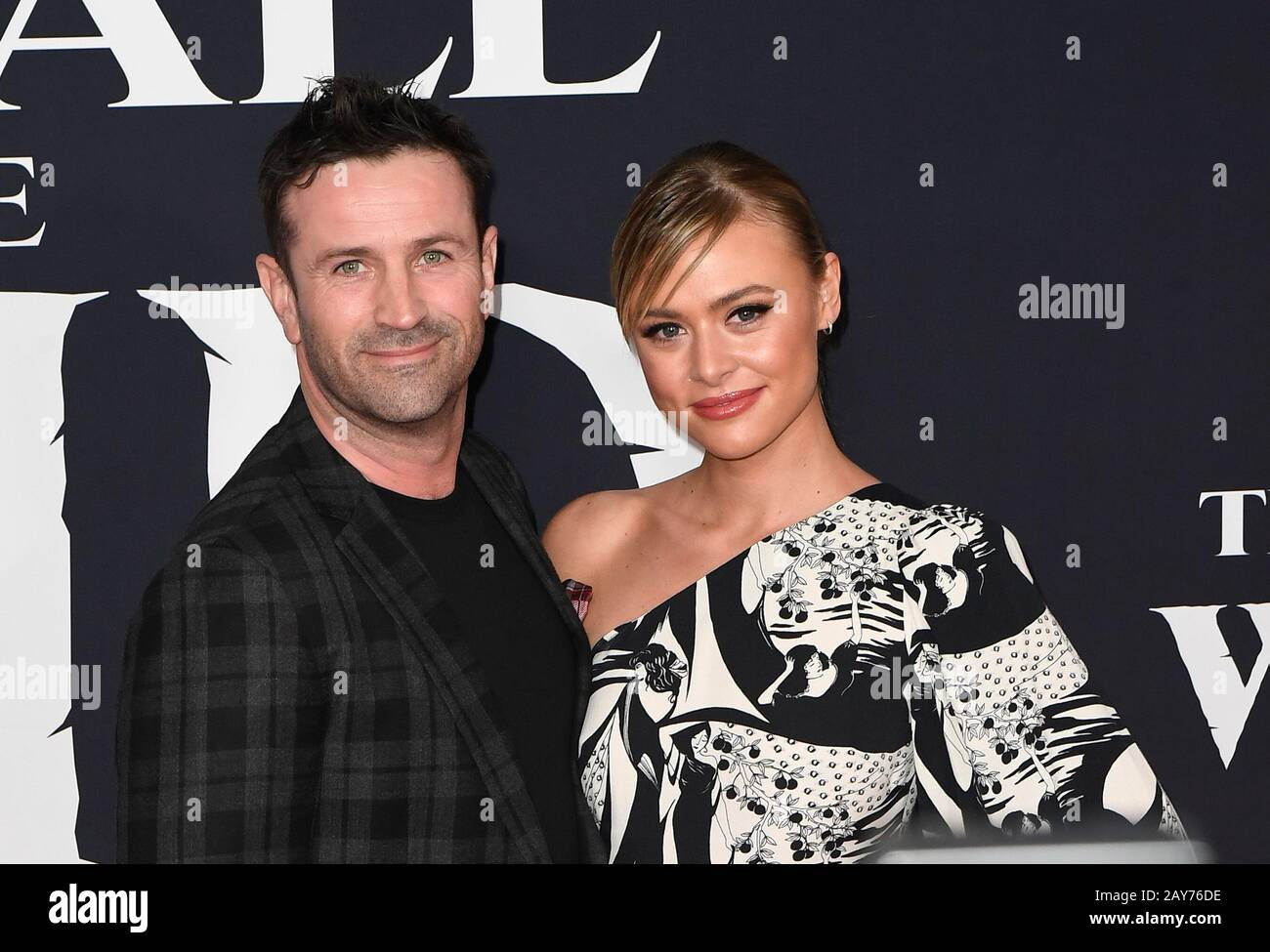 Los Angeles, USA. 13th Feb, 2020. Adam Fergus and Hayley Erin. “The ...