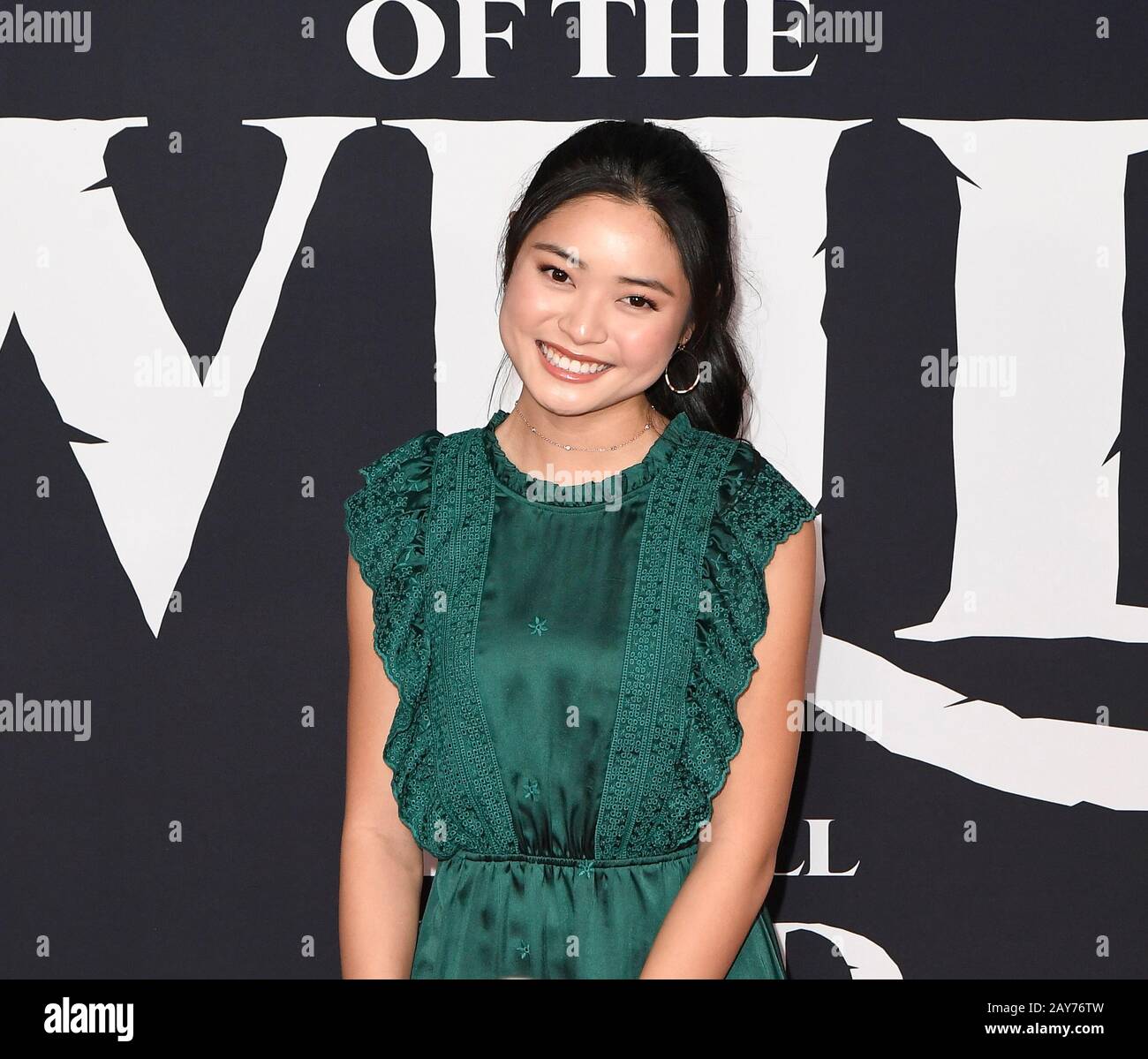 Los Angeles, USA. 13th Feb, 2020. Ashley Liao. “The Call of the Wild ...