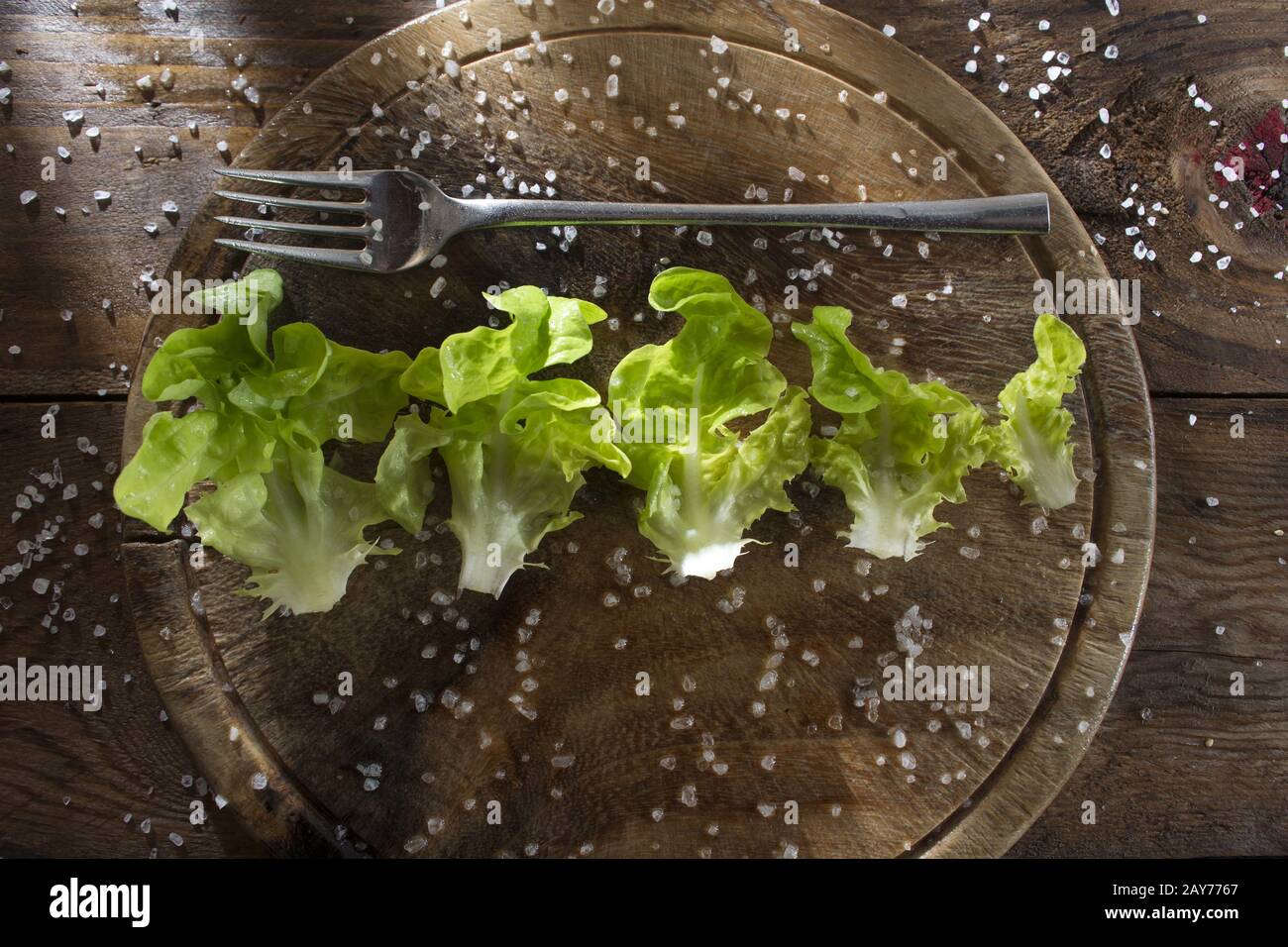Plate of salad Stock Photo - Alamy