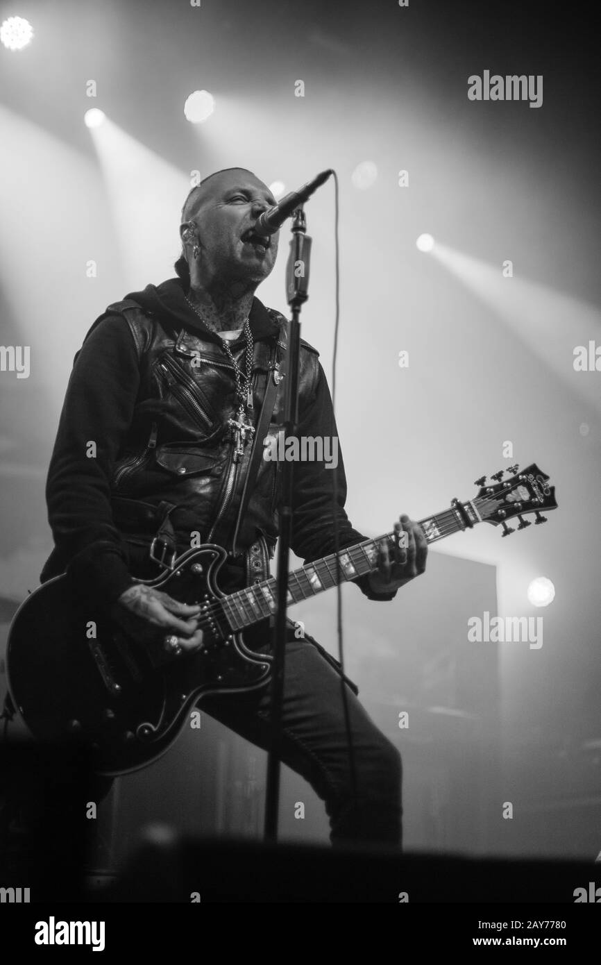 Nicke borg guitarist Black and White Stock Photos & Images - Alamy