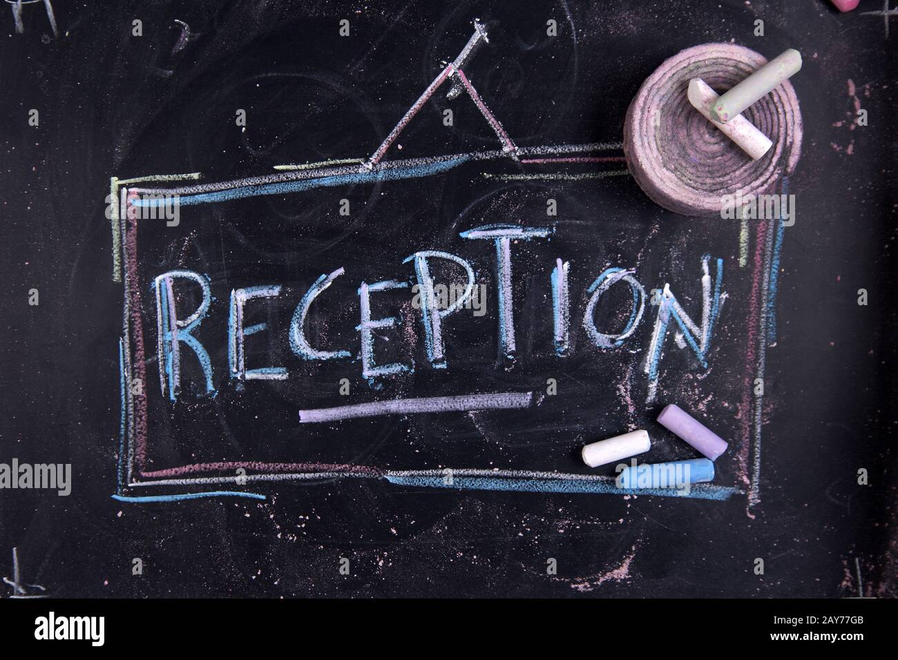 Reception registration hi-res stock photography and images - Alamy