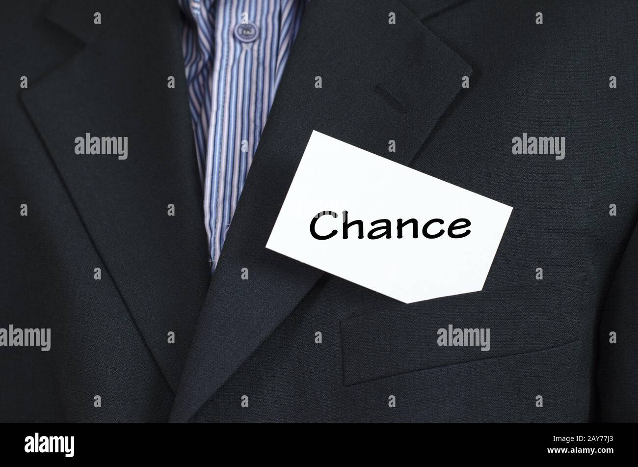 Chance text concept Stock Photo - Alamy