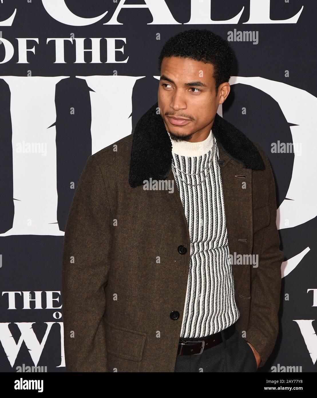 Los Angeles, USA. 13th Feb, 2020. Greg Tarzan Davis. “The Call of the ...