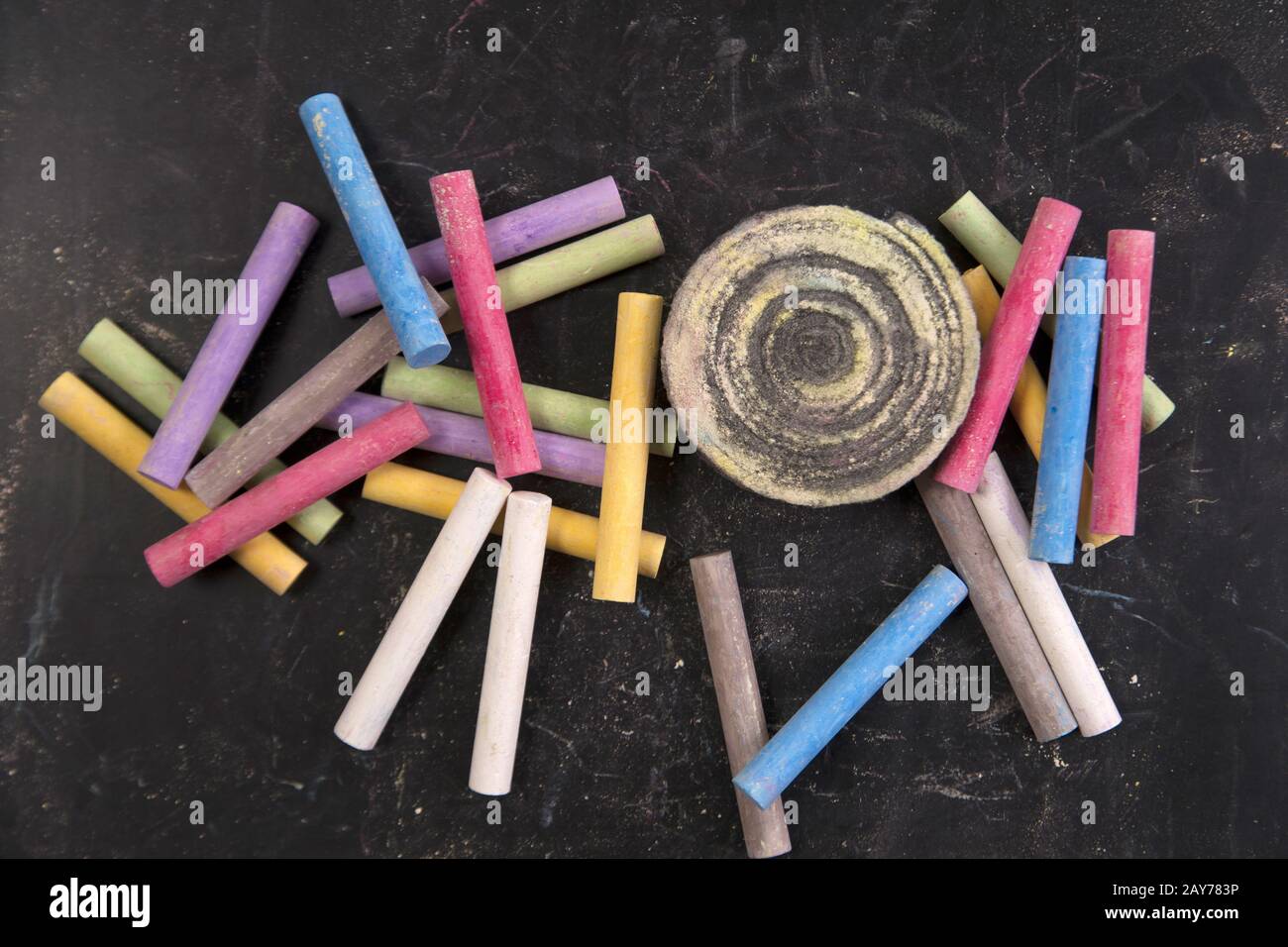 Black chalks hi-res stock photography and images - Alamy