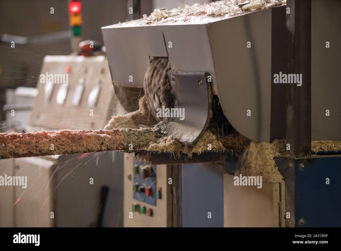 Wood processing plant hi-res stock photography and images - Alamy