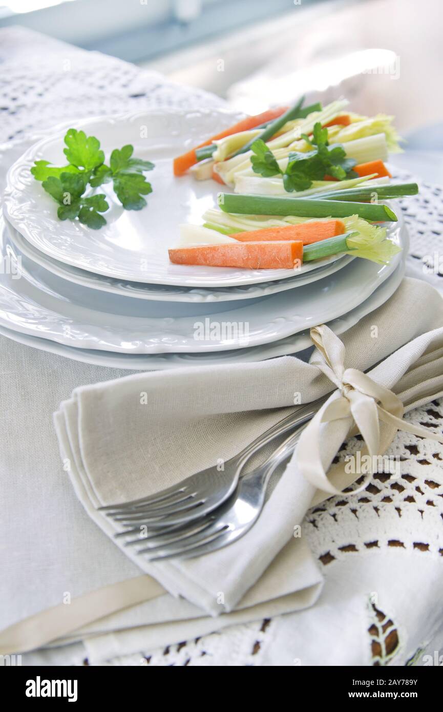 Presentation of mixed vegetables Stock Photo - Alamy