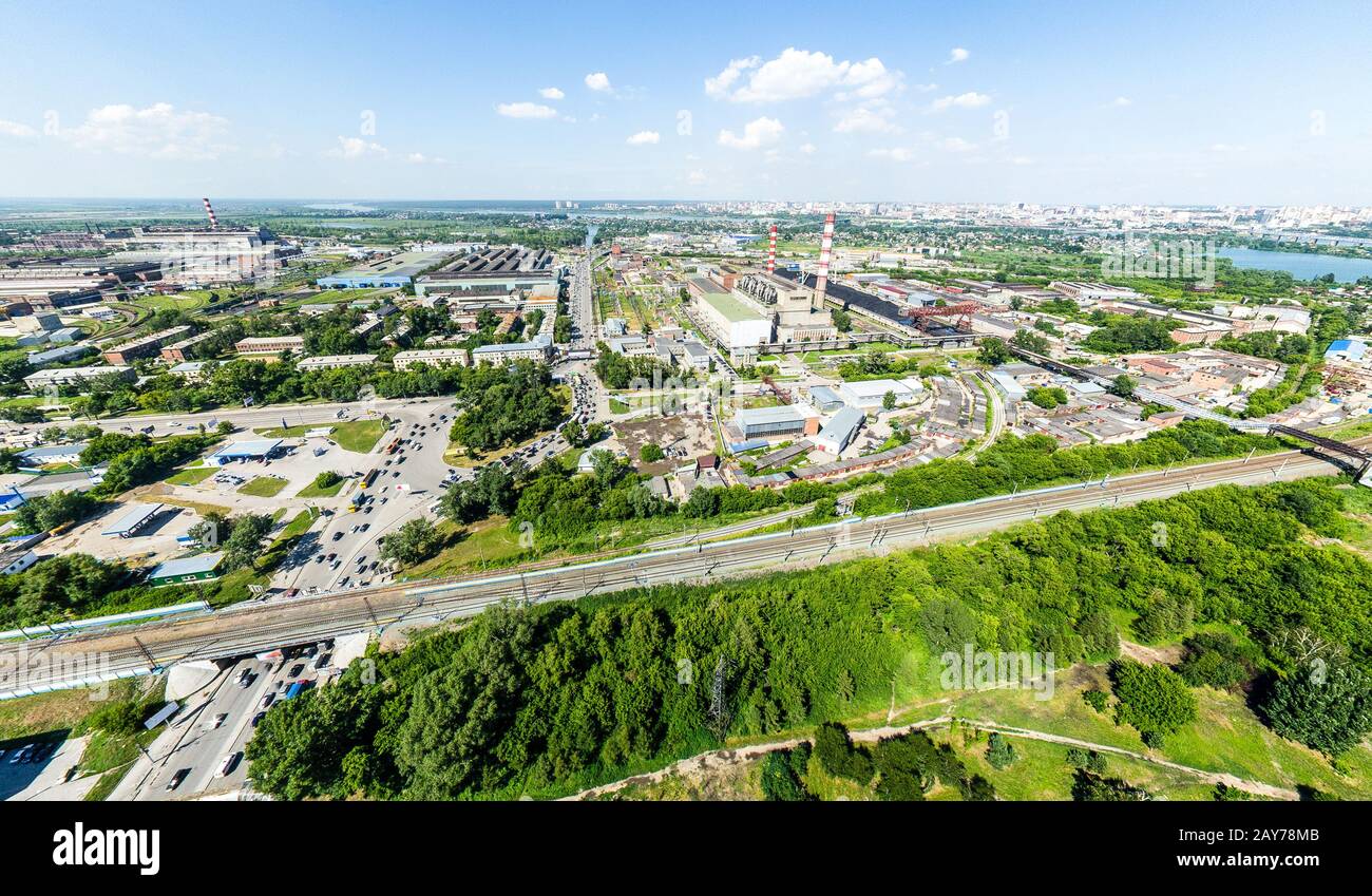 Aerial view horizon view wide hi-res stock photography and images - Alamy