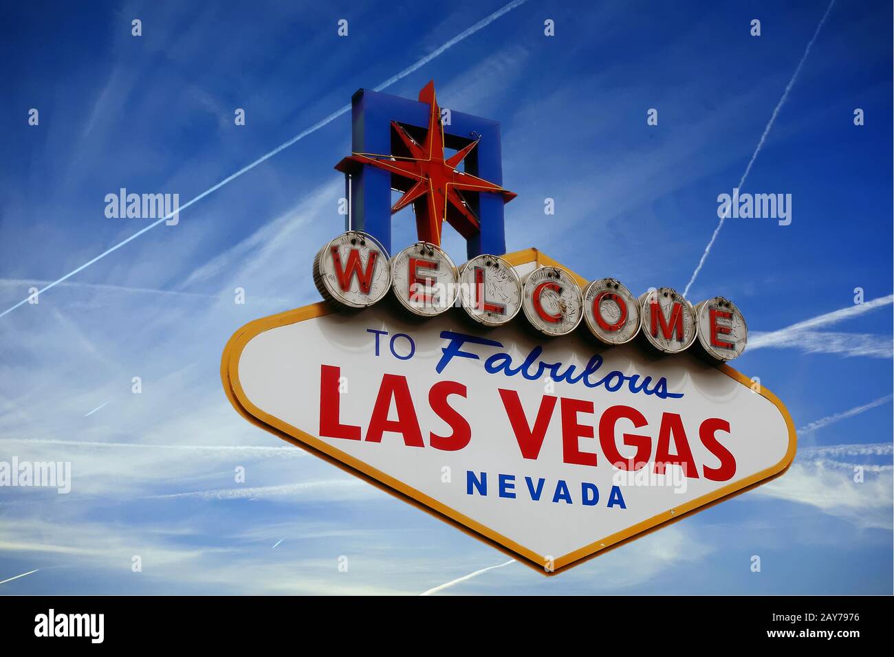 Las Vegas Sign Isolated Stock Photo - Alamy