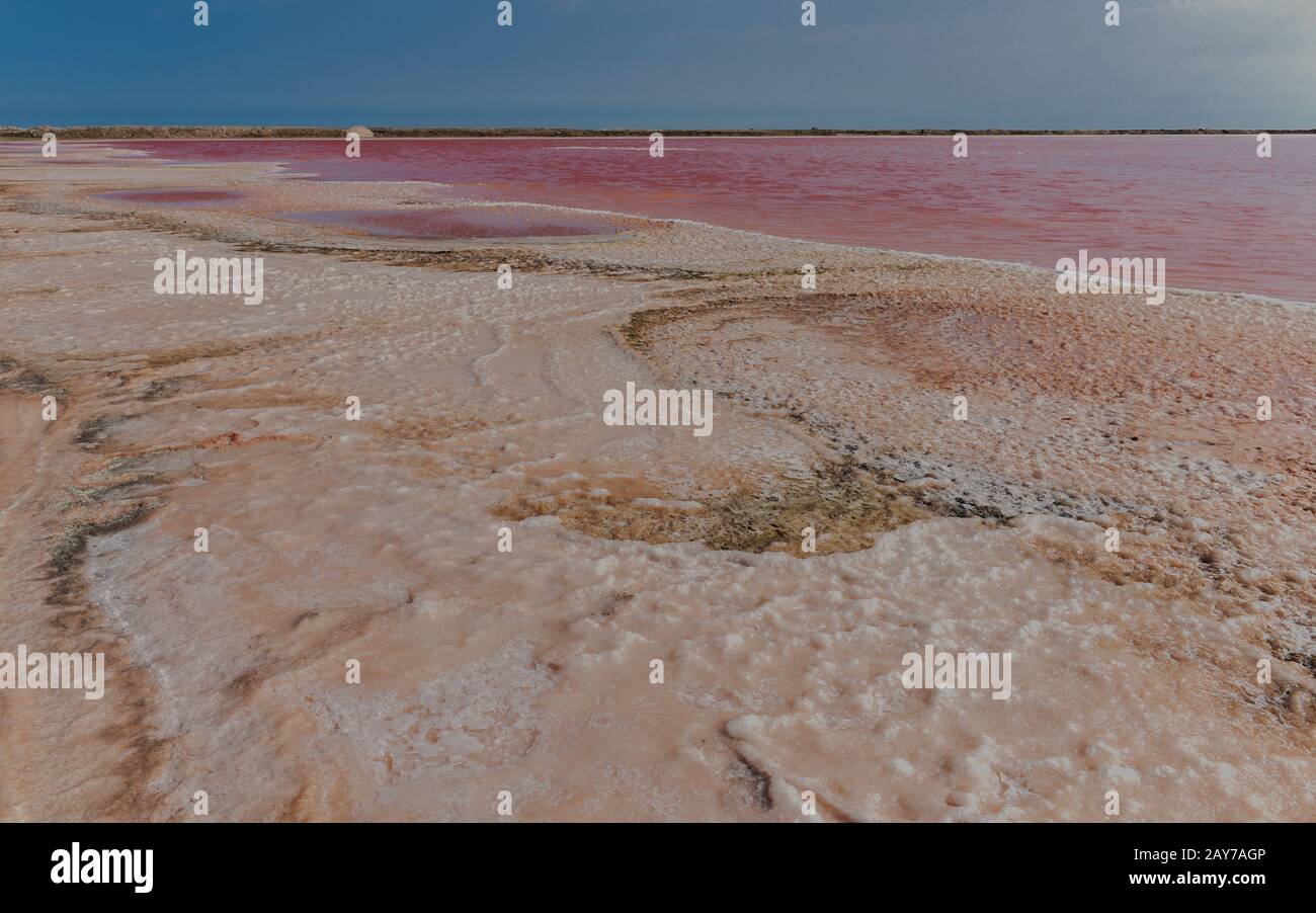 Salt lagoon namibia hi-res stock photography and images - Alamy