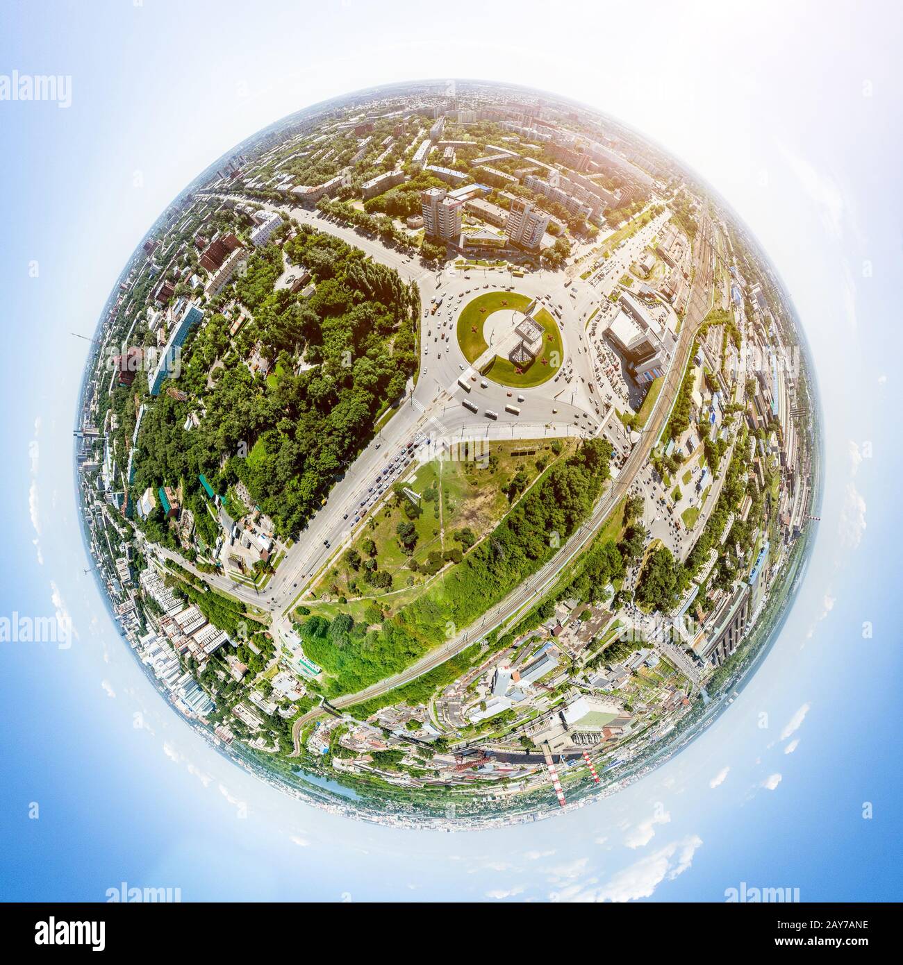 Exter aerial hi-res stock photography and images - Alamy