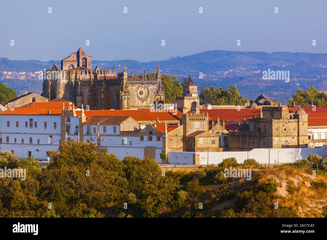 Knights of the Templar (Convents of Christ) castle - Tomar Portugal ...