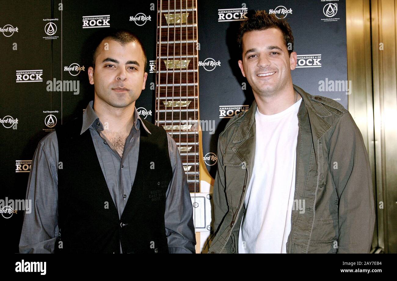 New York, NY, USA. 10 September, 2007. Benj Gershman, Marc Roberge, of ...