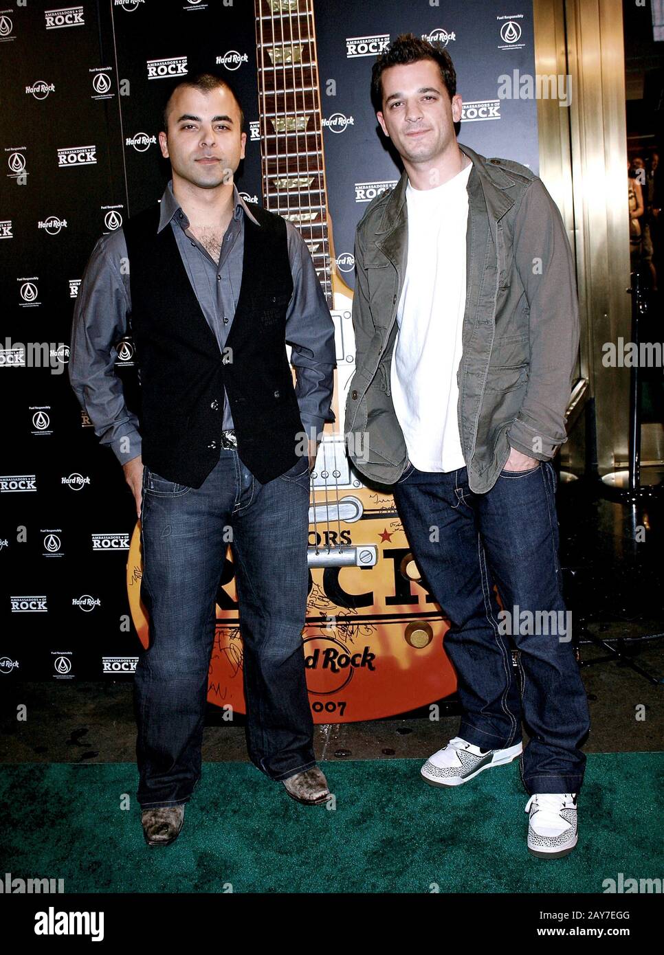 New York, NY, USA. 10 September, 2007. Benj Gershman, Marc Roberge, of ...