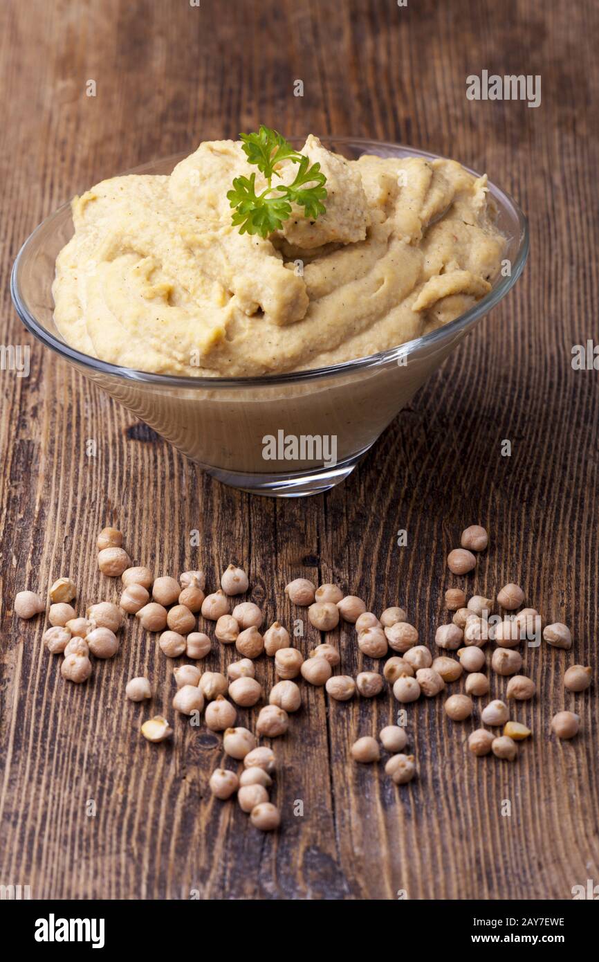 Homemade humus hi-res stock photography and images - Alamy