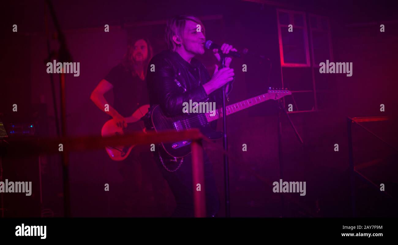 Alex band from the calling live at factory Manchester uk 10th febuary ...