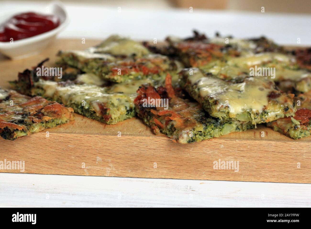 Broccoli cheese sticks. A tasty and healthy broccoli and cheese snack ...
