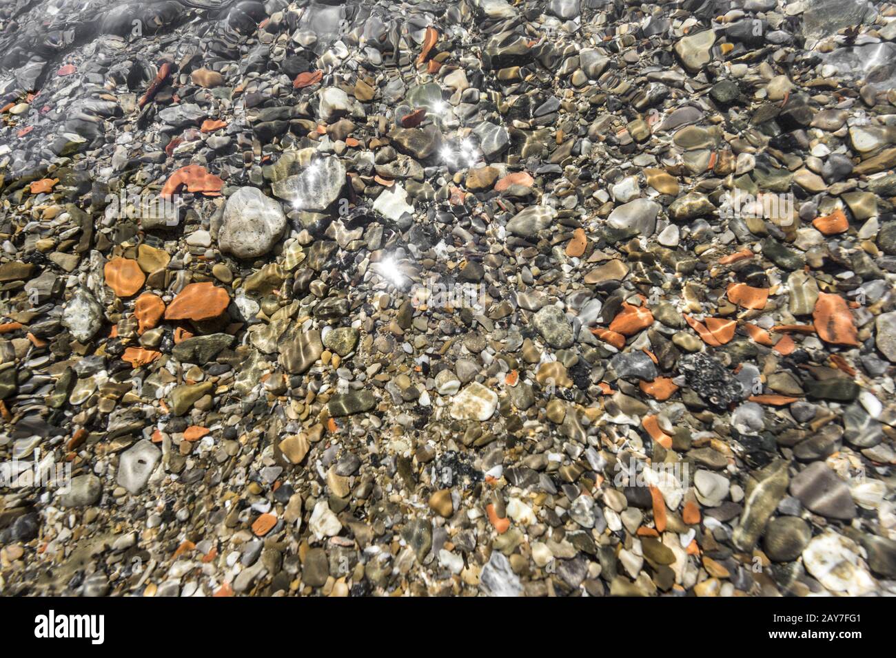 Pebbles underwater hi-res stock photography and images - Alamy