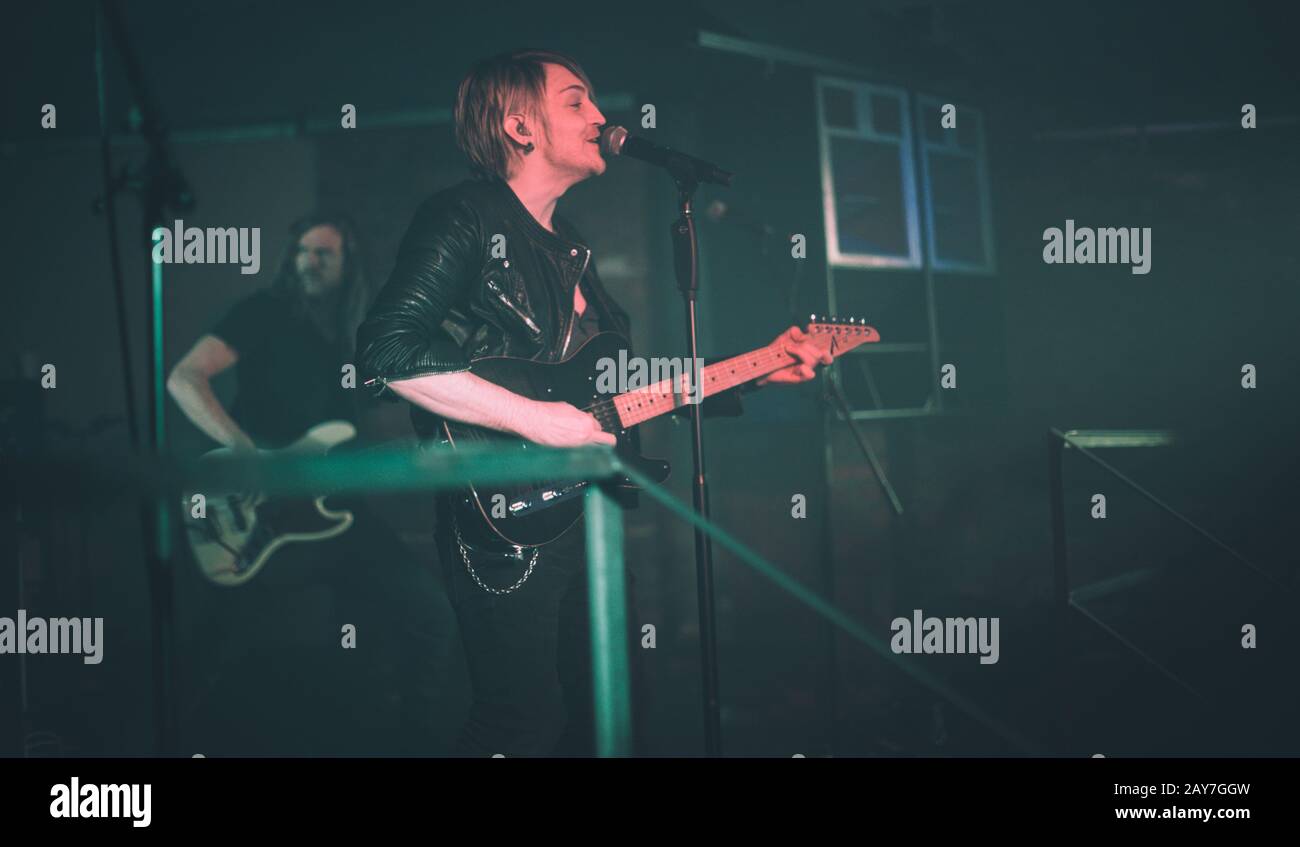 Alex band from the calling live at factory Manchester uk 10th febuary ...