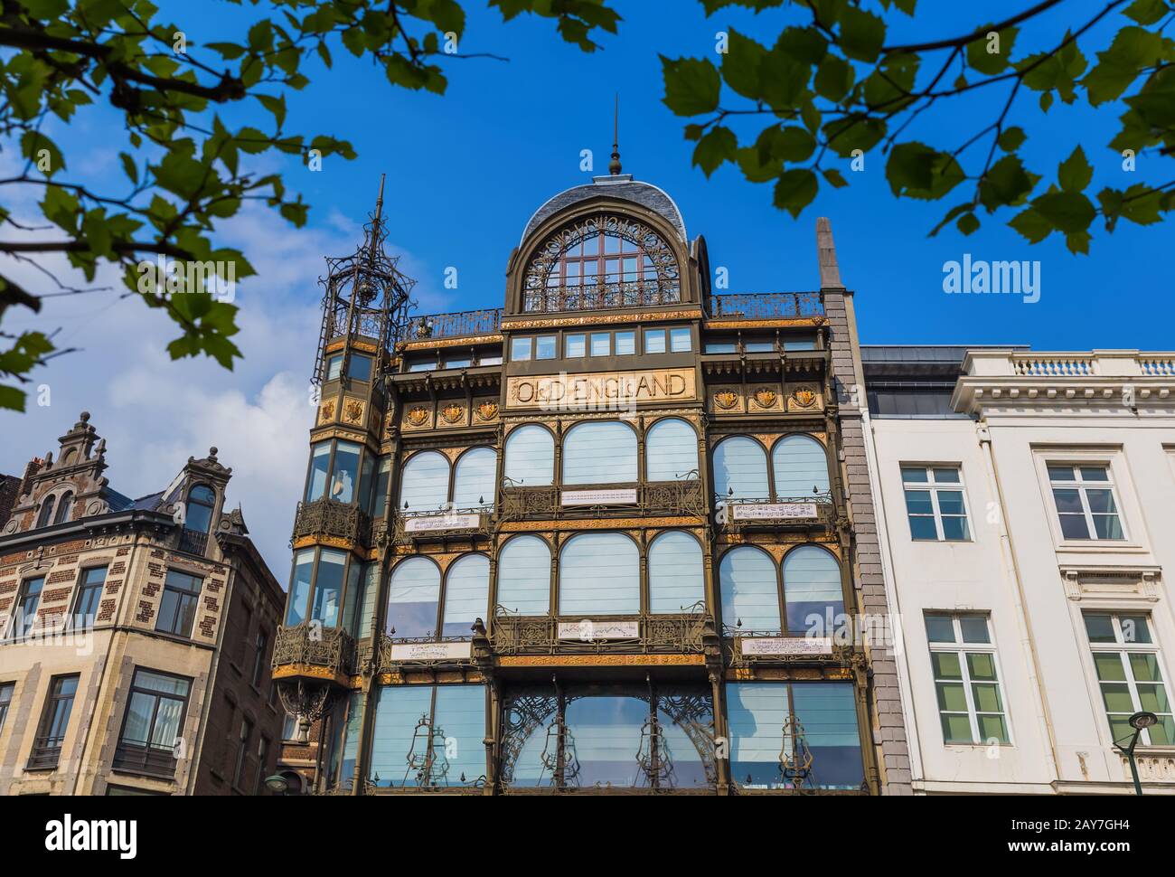 Brussels, Belgium - May 04, 2017: Musical Instruments Museum building ...