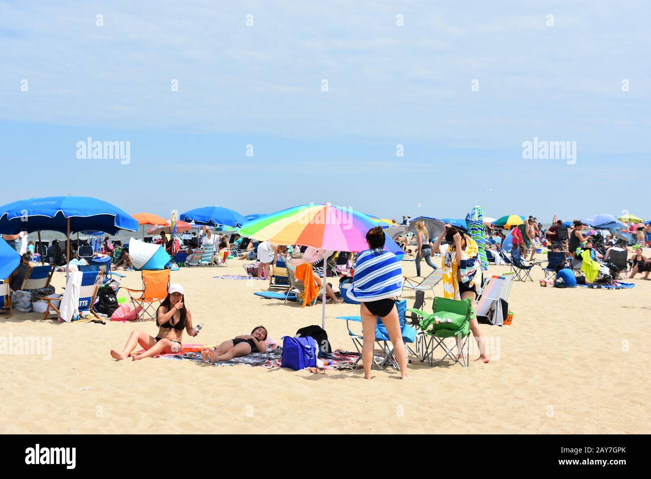 Rehoboth Beach in Delaware Stock Photo - Alamy